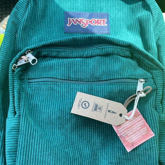 Jansport | Bags | Jansport Deep Juniper Green Corduroy Backpack | Poshmark